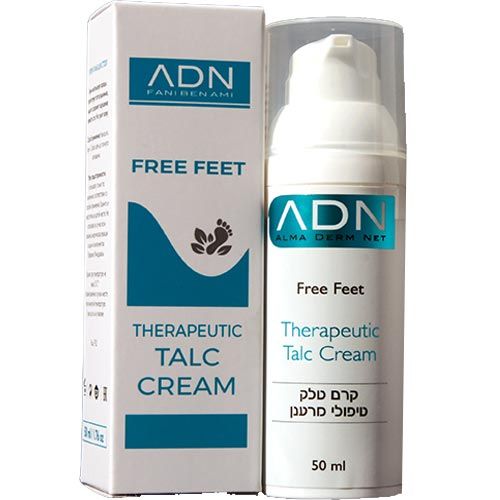 קרם טלק טיפולי לרגליים - Therapeutic Talc Cream | Free Feet 50ml/1.7FL.OZ.